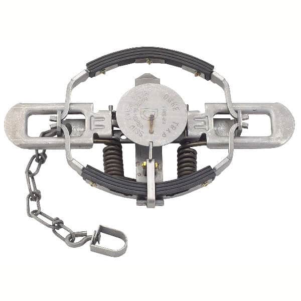 Duke # 3 CS PAD Rubber Coil Trap Jaw Dingoes, Foxes, Dogs – Pet And Farm