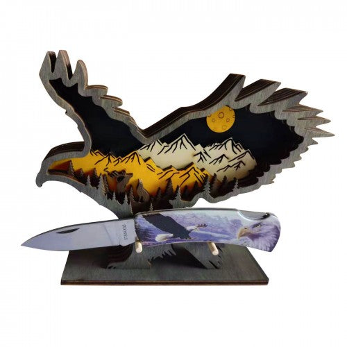 Decorative Eagle Folder with Display Stand – Pet And Farm