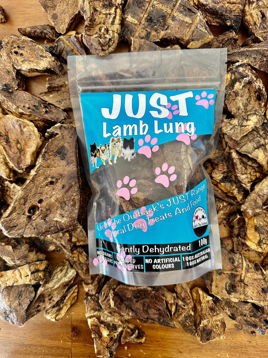 1x Just Lamb Lung - 100g – Pet And Farm