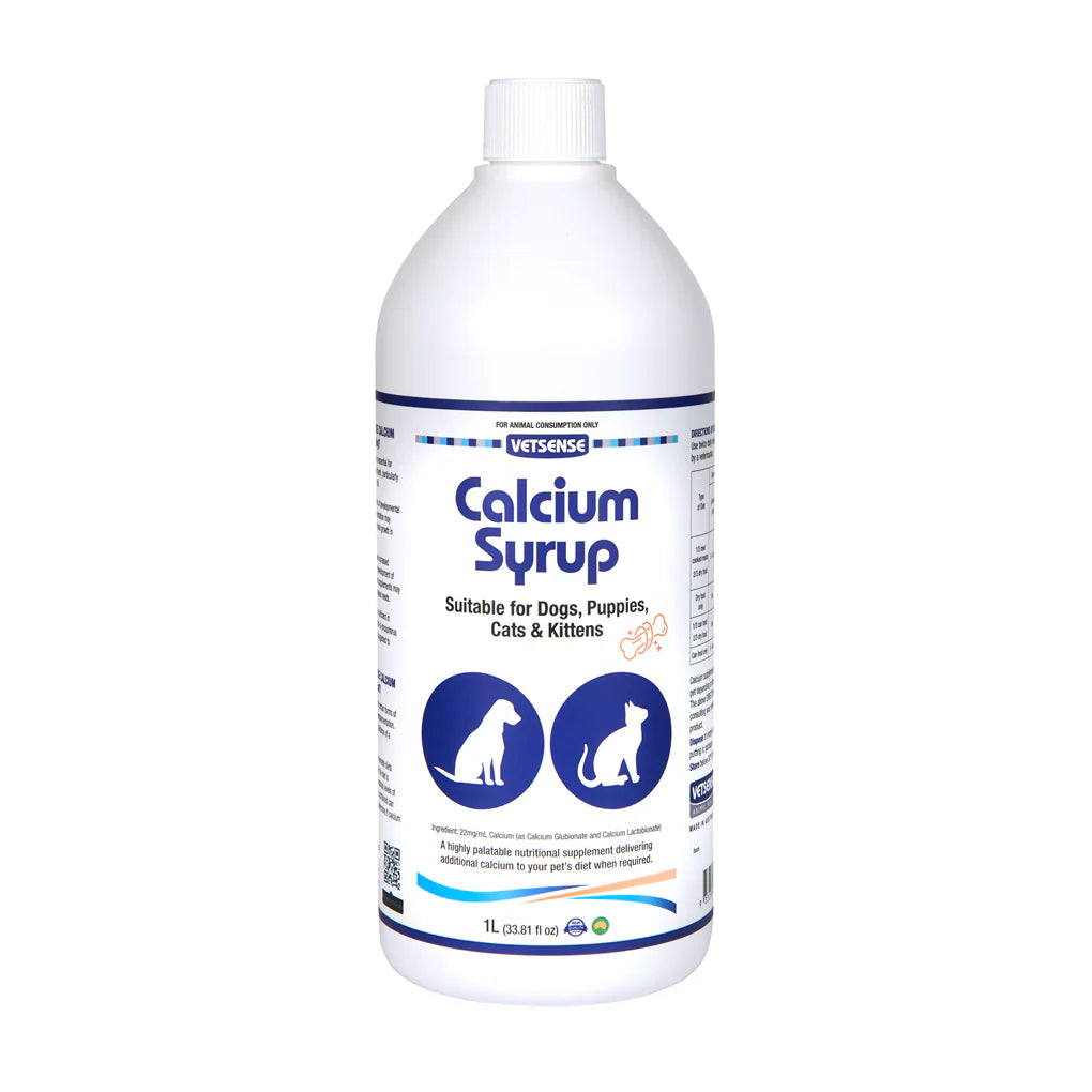 Vetsense Calcium Syrup 1L – Pet And Farm