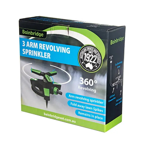 3 Arm Revolving Sprinkler Premium – Pet And Farm