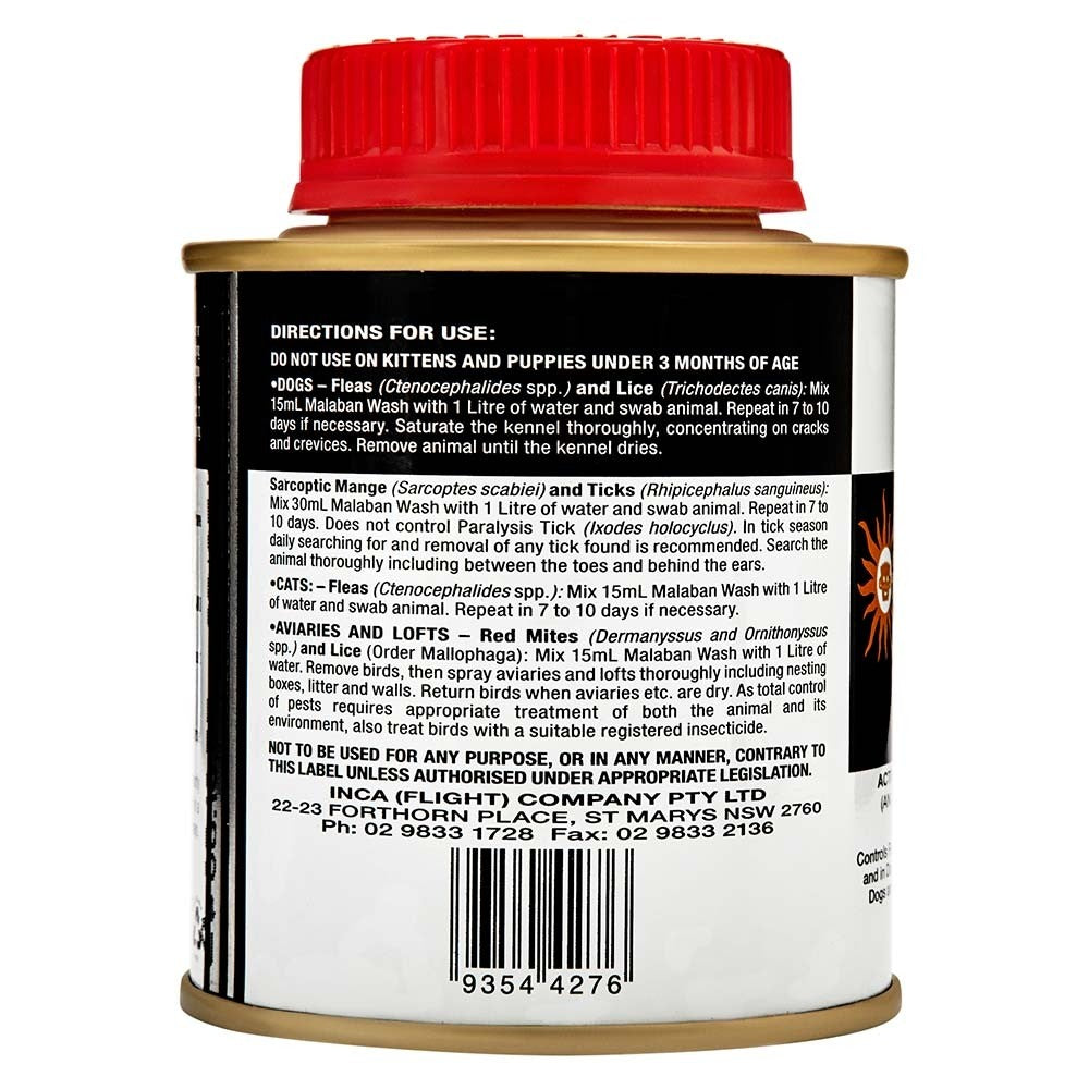 Malaban Flea Tick Wash 250ml – Pet And Farm