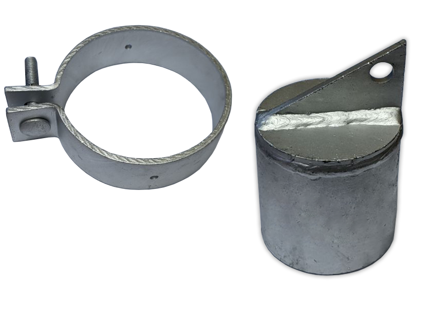 Stay Adaptor Post Clamp 100NB Strainer x 40NB/50NB Stay – Pet And Farm