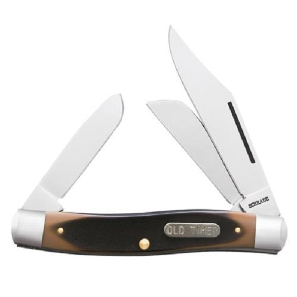 Schrade Old Timer Senior Stockman – 80T Pocket Knife – Pet And Farm