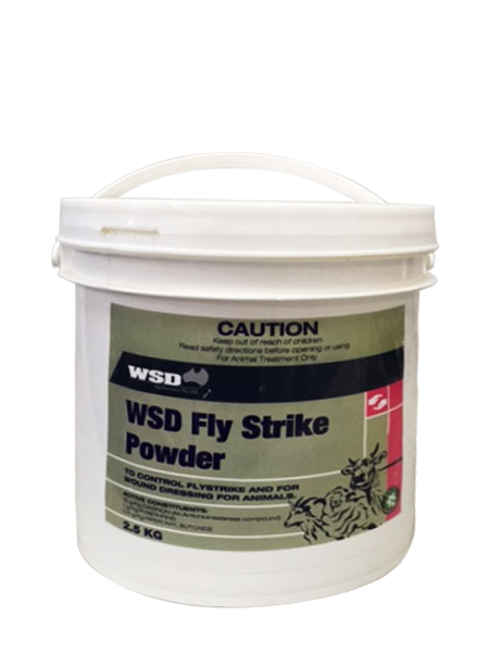 WSD Fly Strike Powder Control Flystrike and Wound Dressing for Animals ...