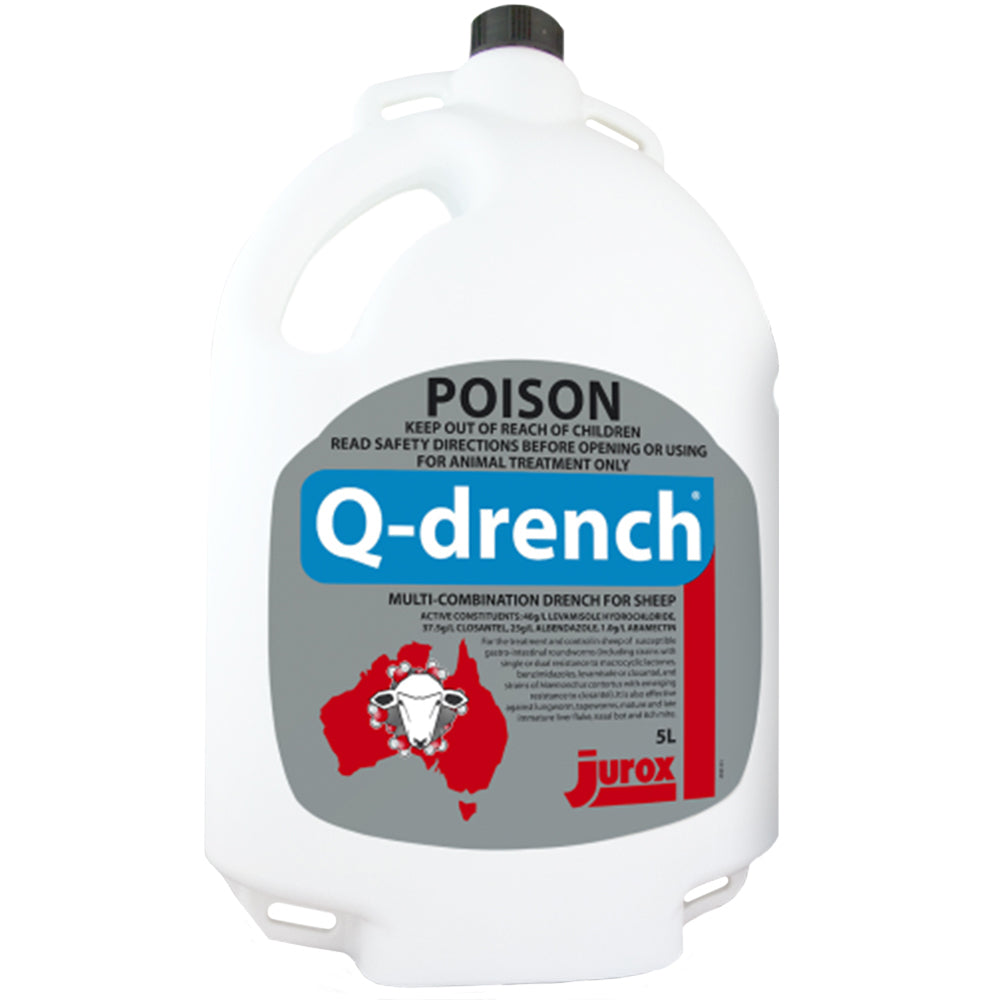 Jurox Q-Drench Multi-Combination Drench For Sheep – Pet And Farm