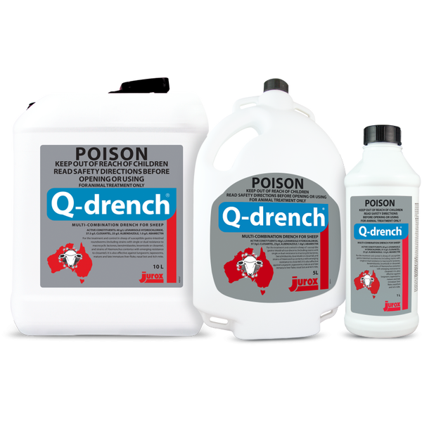 Jurox Q-Drench Multi-Combination Drench For Sheep – Pet And Farm